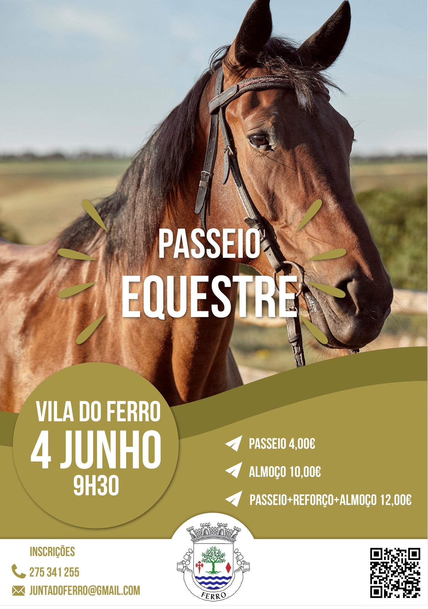 Passeio Equestre – Feira da Cereja 2023 – Freguesia do Ferro